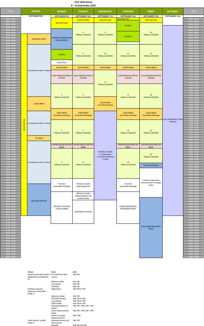 Program at a glance - ICCE 2024